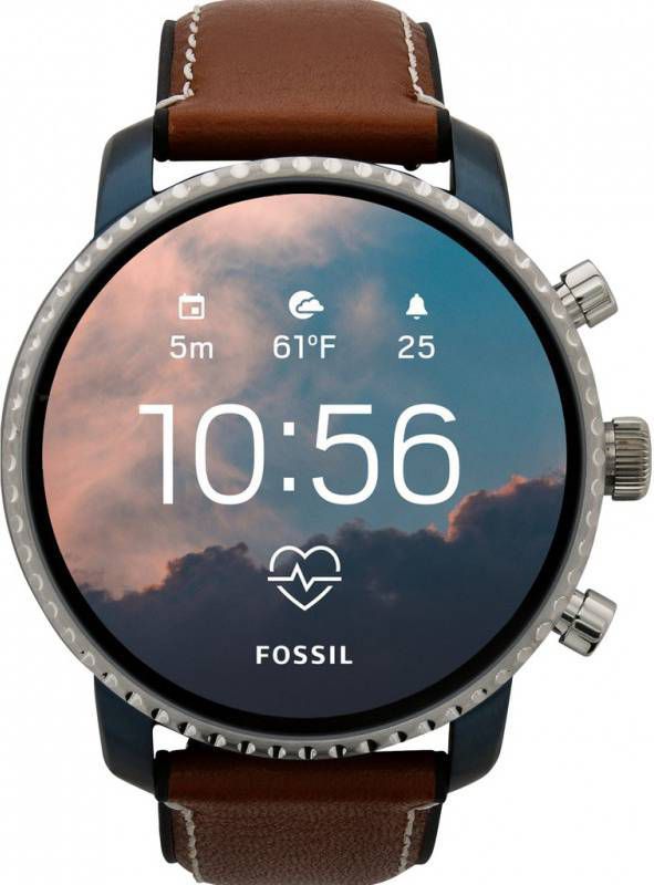 Fossil Explorist Hr Gen 4 Heren Display Smartwatch FTW4016 - Yulook.be
